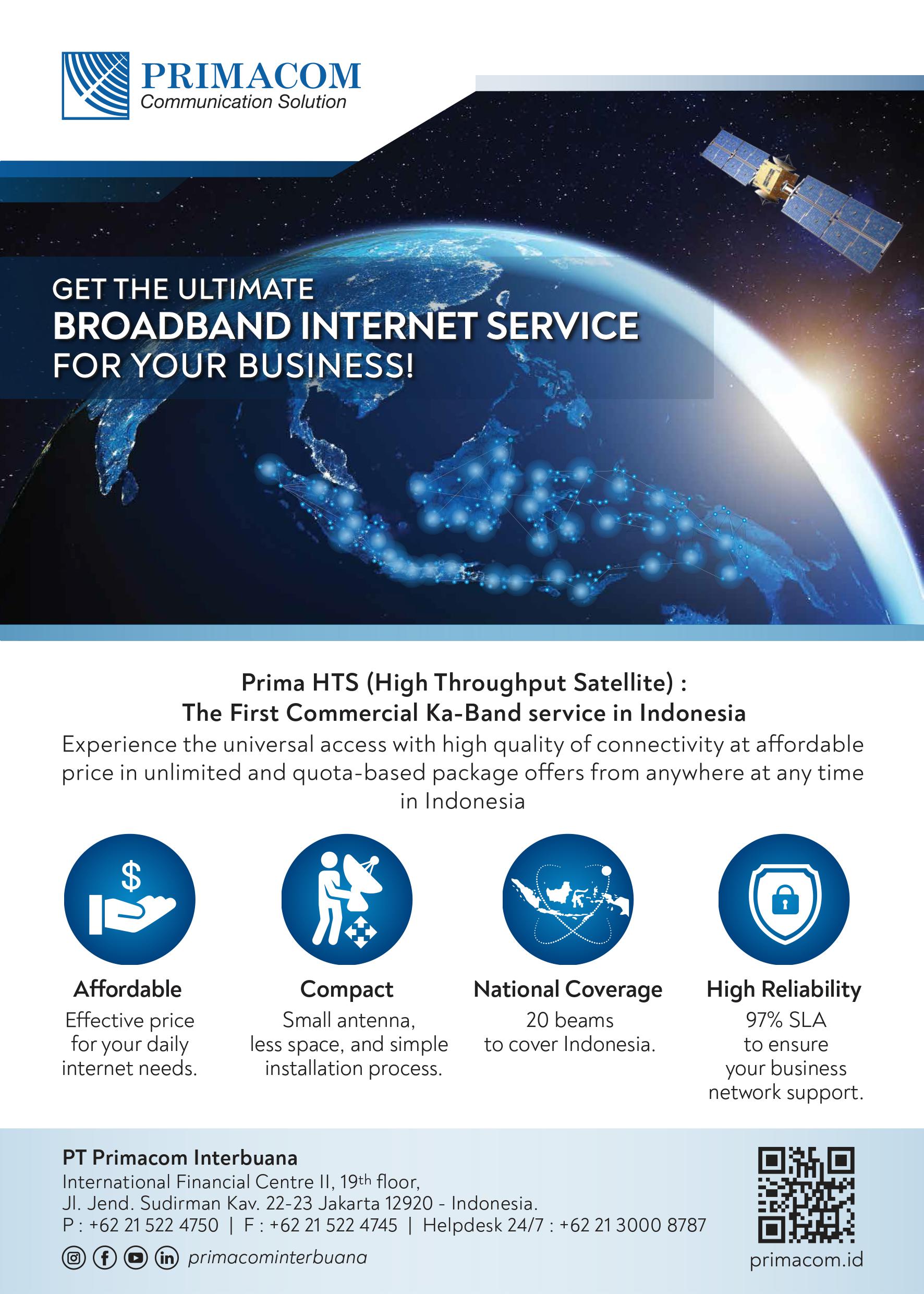Introducing Our New Service: Prima HTS (High Throughput Satellite ...